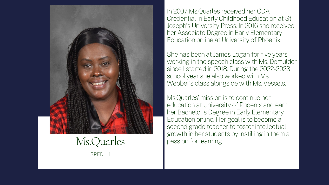 Special Education Assistants/PreK Assistants - James Logan School